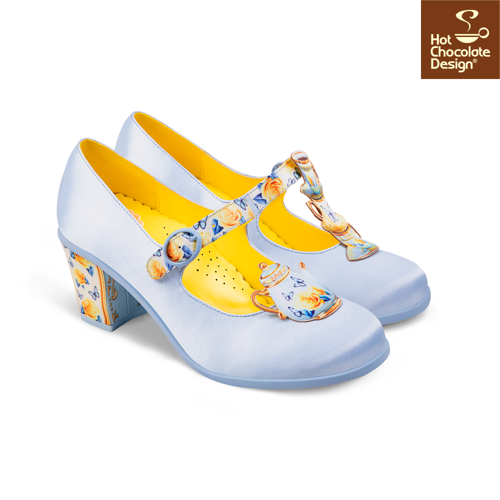 TEA PARTY MID HEELS – Miss Goody 2 Shoes